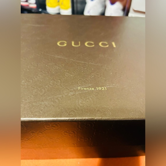 Gucci | Shoes | Nib Gucci 86 Mens Neon Colorblock Hitop Leather Gg ...
